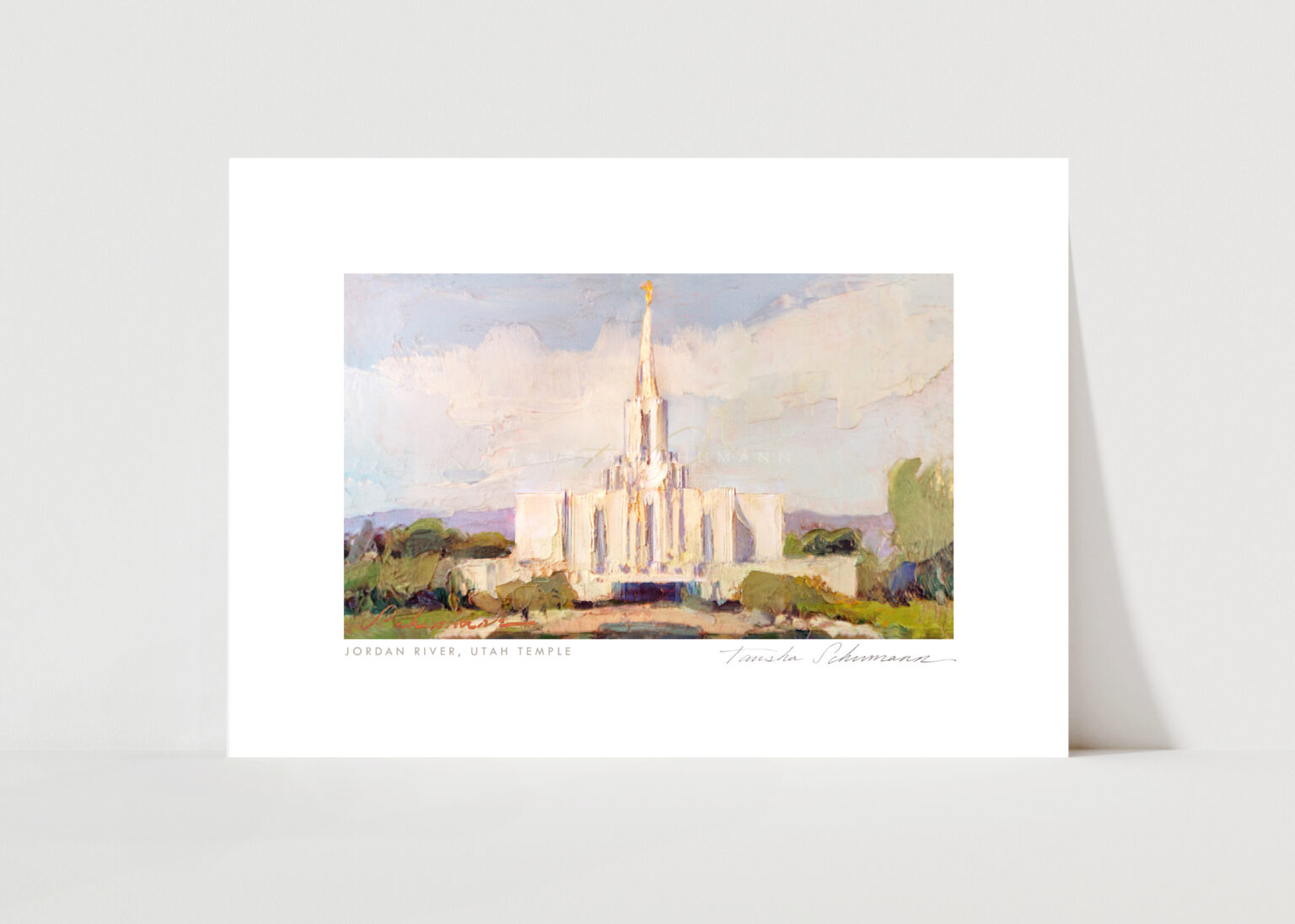 Jordan River Oil Painting Print | Tausha Schumann Fine Art