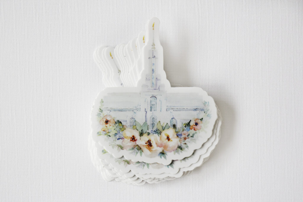 Mt Timpanogos Sticker | Tausha Schumann Fine Art