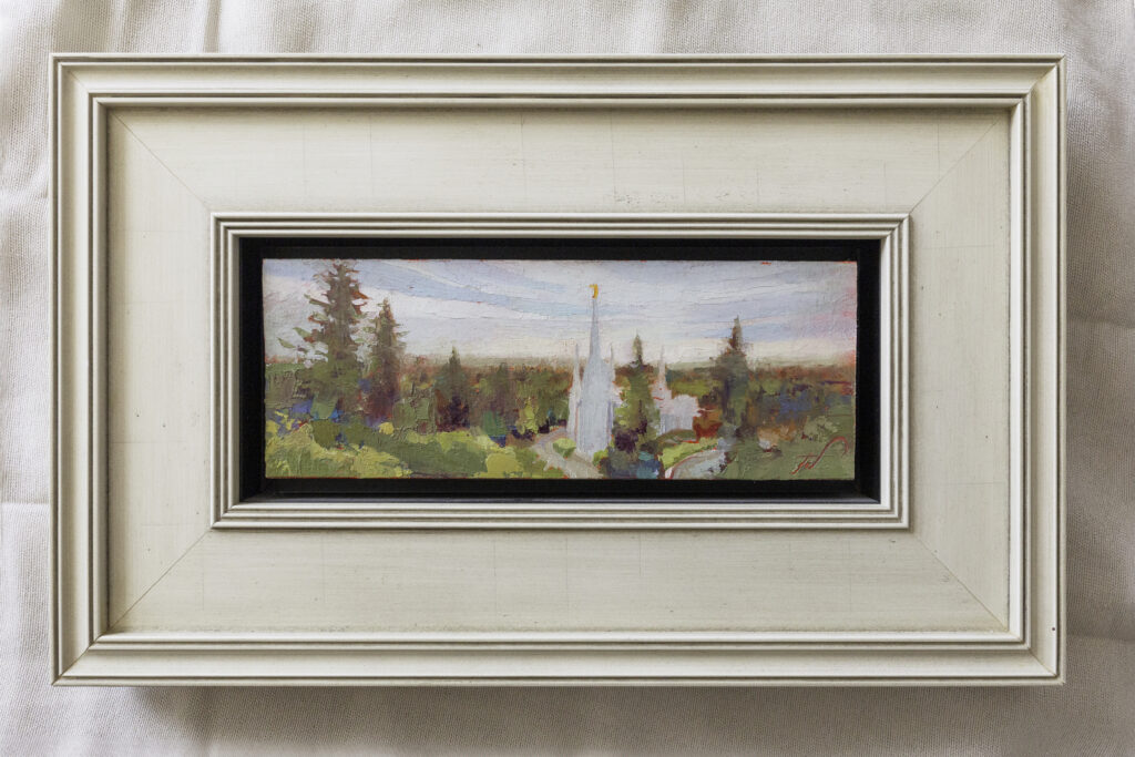 Portland Temple | Tausha Schumann Fine Art