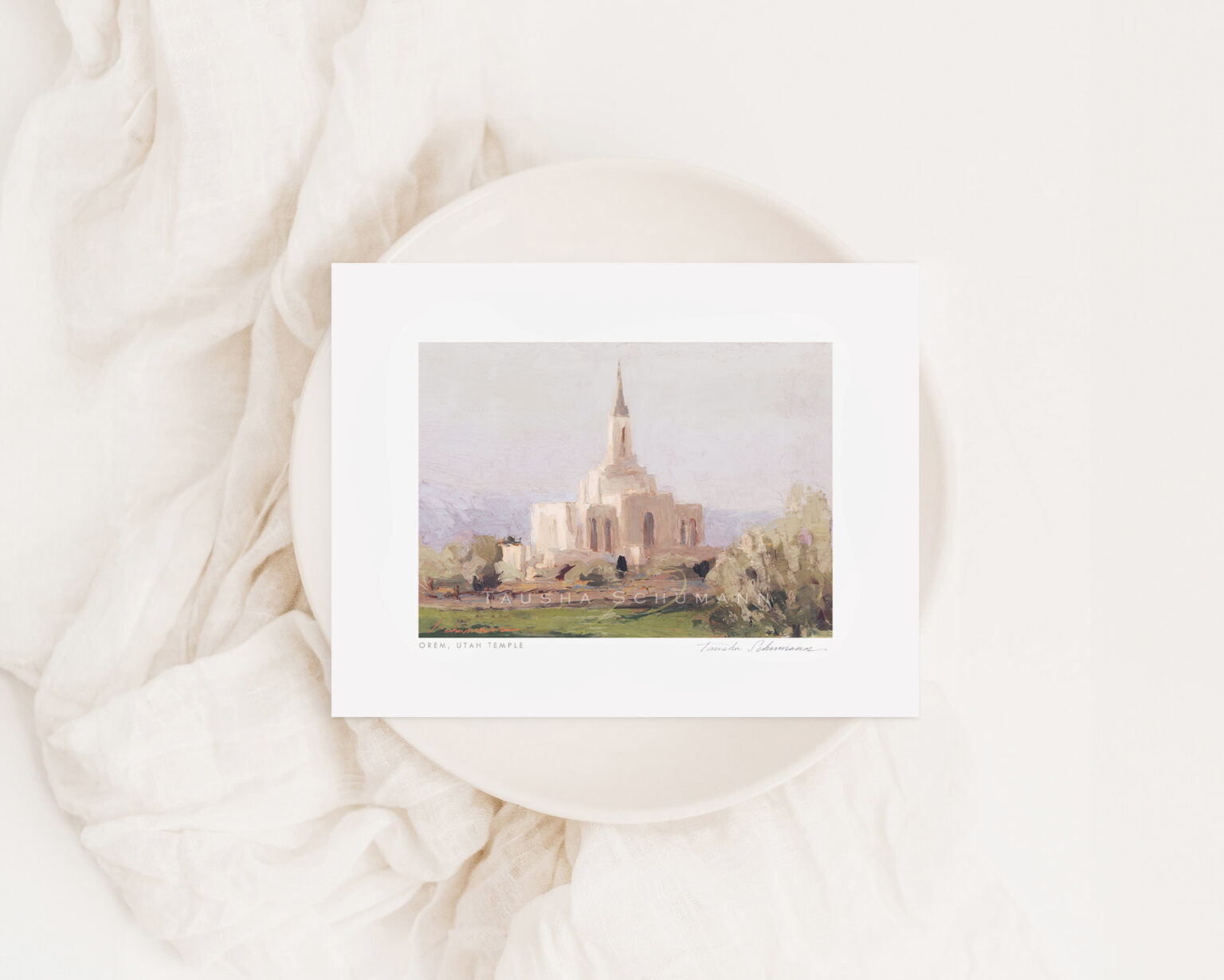 Orem Oil Painting Print | Tausha Schumann Fine Art